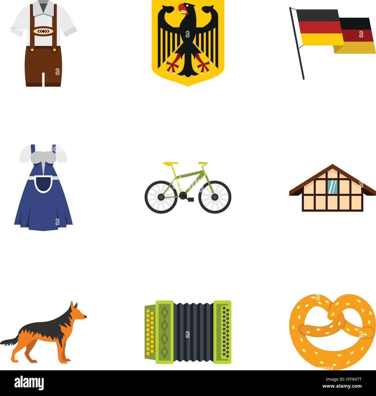 Germanic architecture Stock Vector Images - Alamy