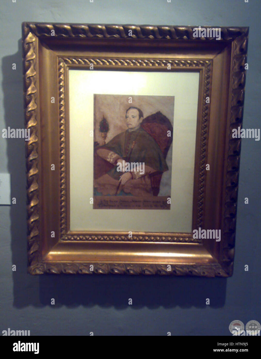 Retrato Obispo Palacios by Saturio Rios Stock Photo - Alamy