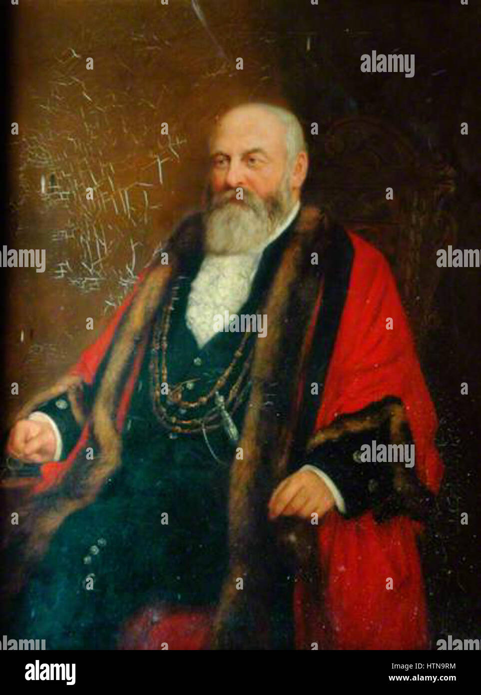 This portrait by George Fall depicts Joseph Terry, an important figure ...