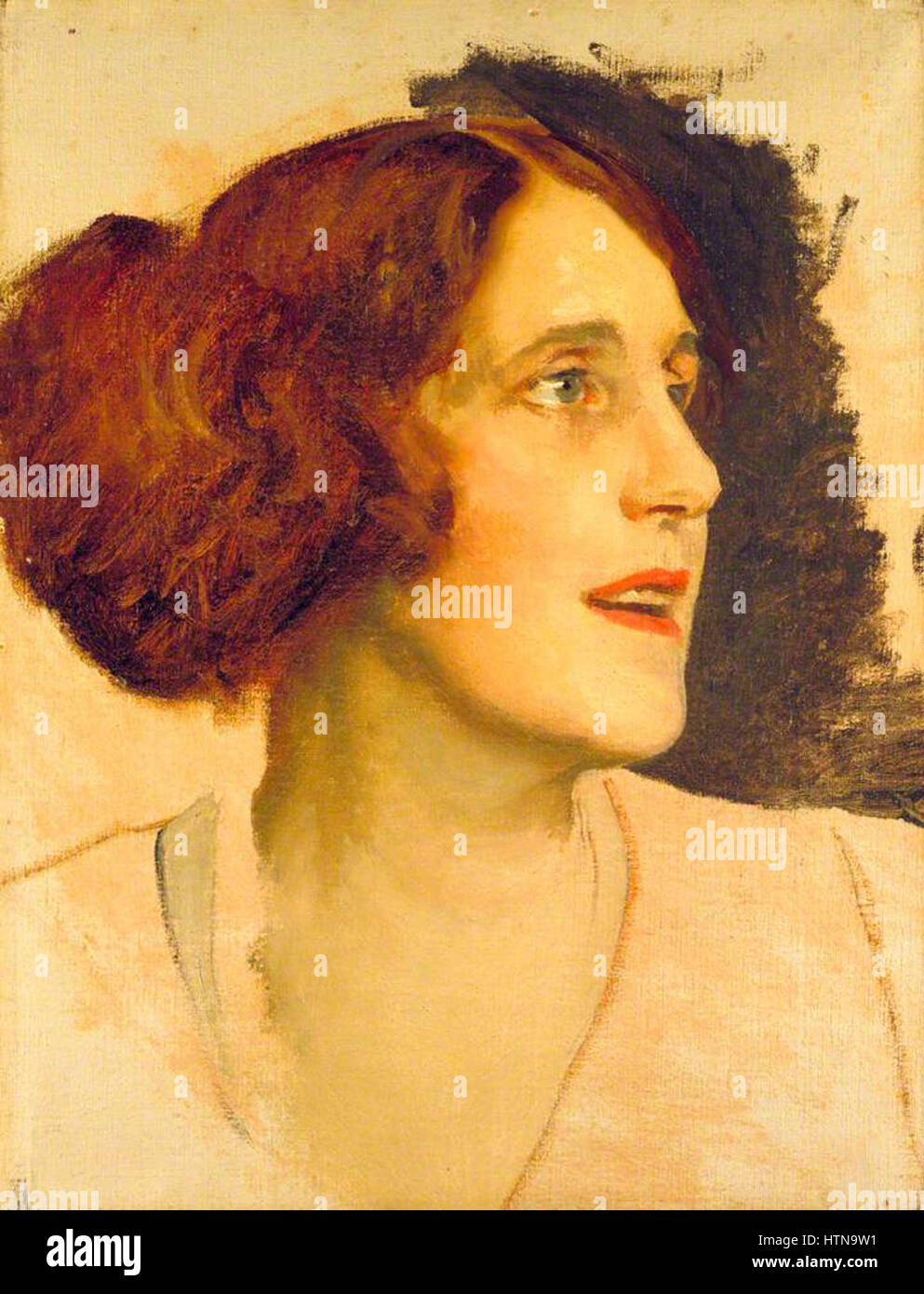 The portrait of Julia Neilson, created circa 1920, captures the actress ...