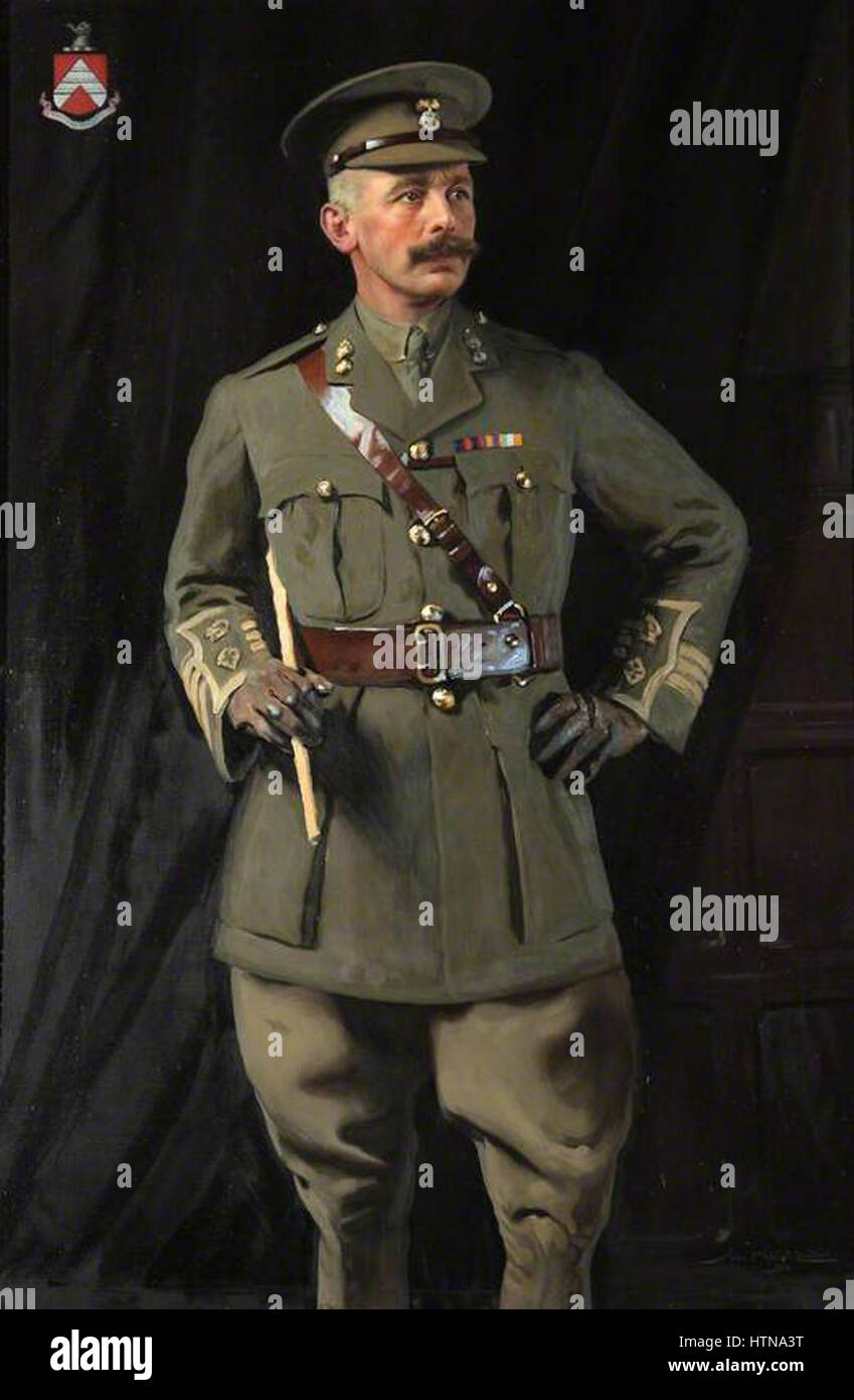 Lt Colonel Richard Courtenay Throckmorton Stock Photo - Alamy