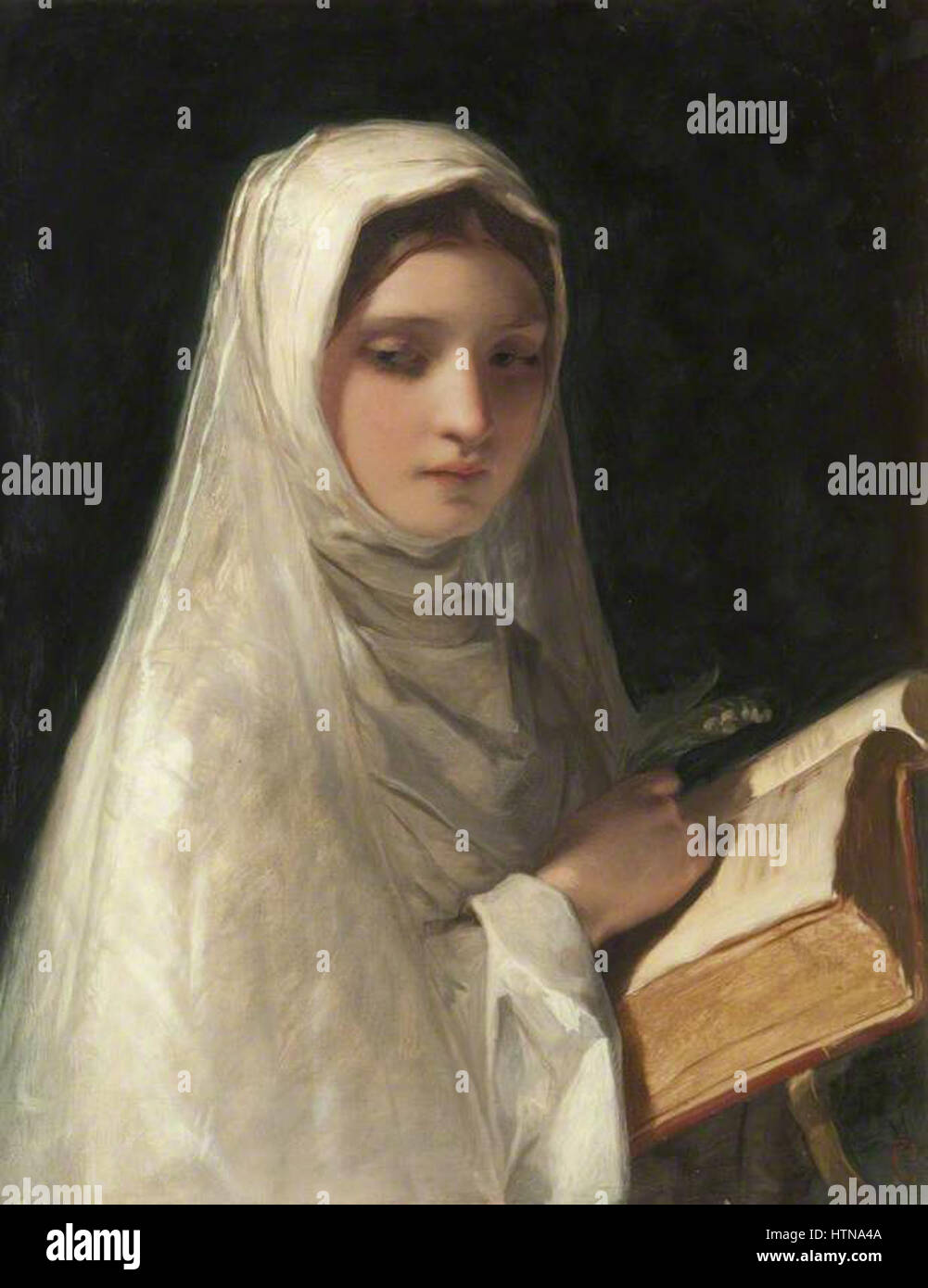 James Sant - The Novice Stock Photo - Alamy