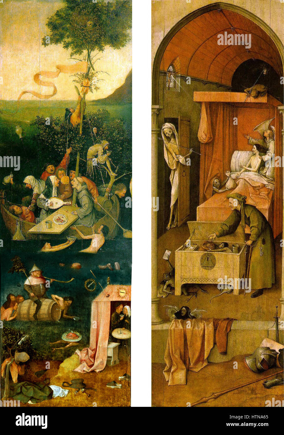 The 'Triptych Bosch Reconstruction' is a modern reinterpretation of ...