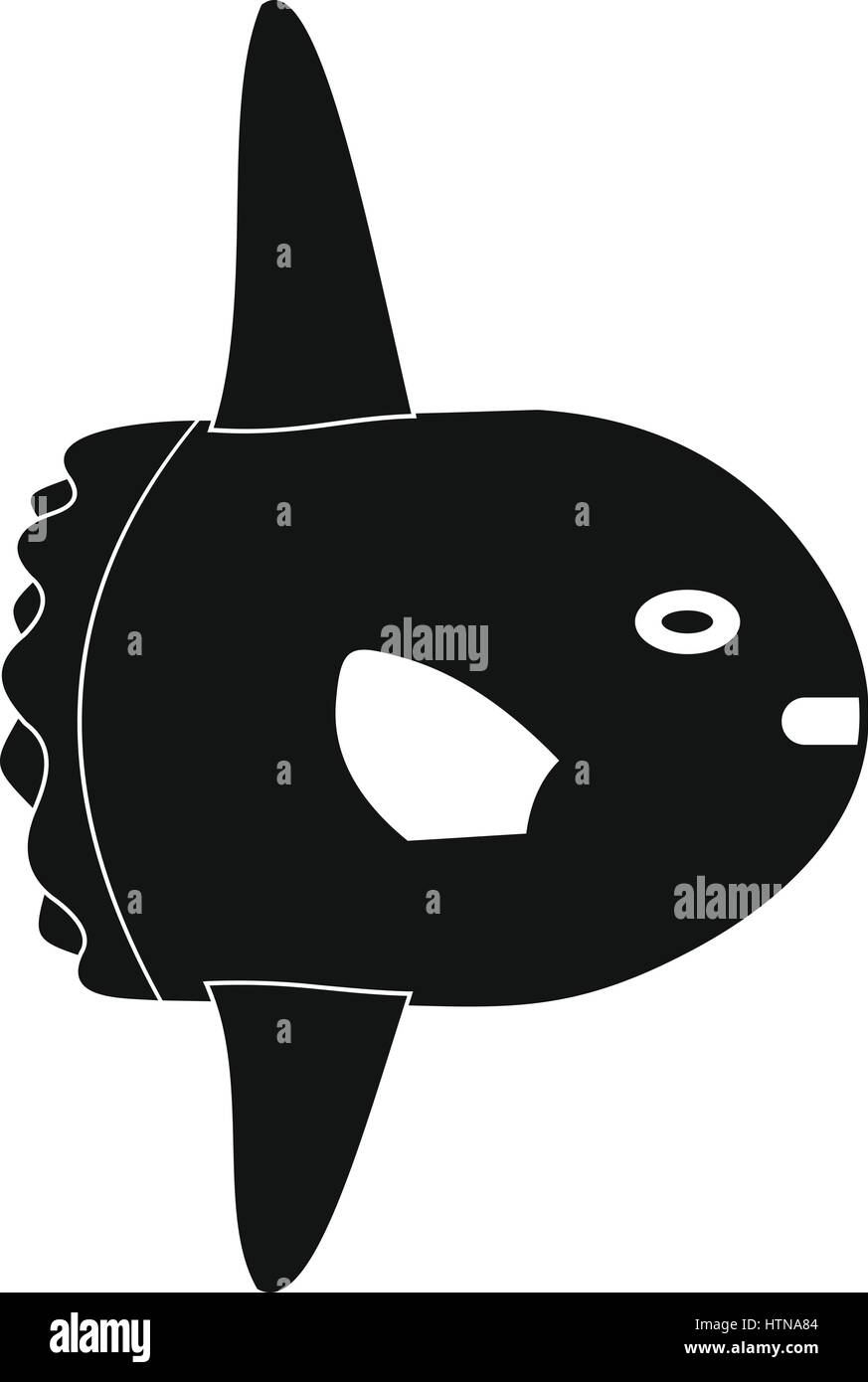 Small fish icon. Simple illustration of small fish vector icon for web ...