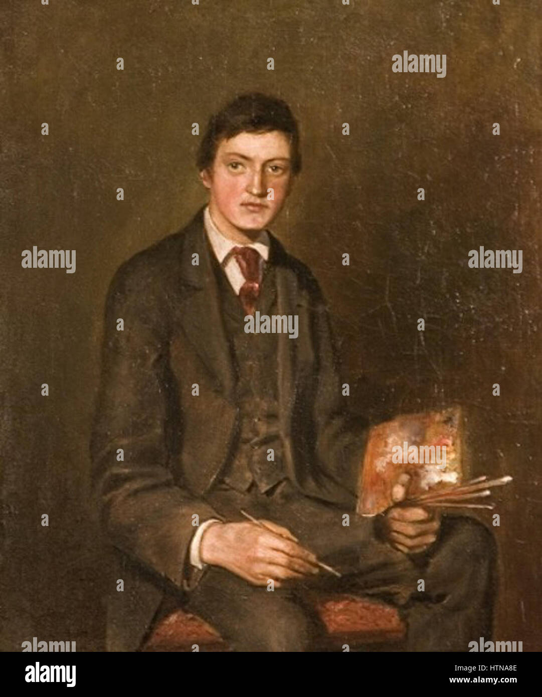 William Stewart MacGeorge - Edward Atkinson Hornel Stock Photo - Alamy