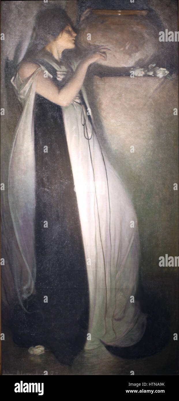 'Isabella and the Pot of Basil' is a painting based on the tragic ...