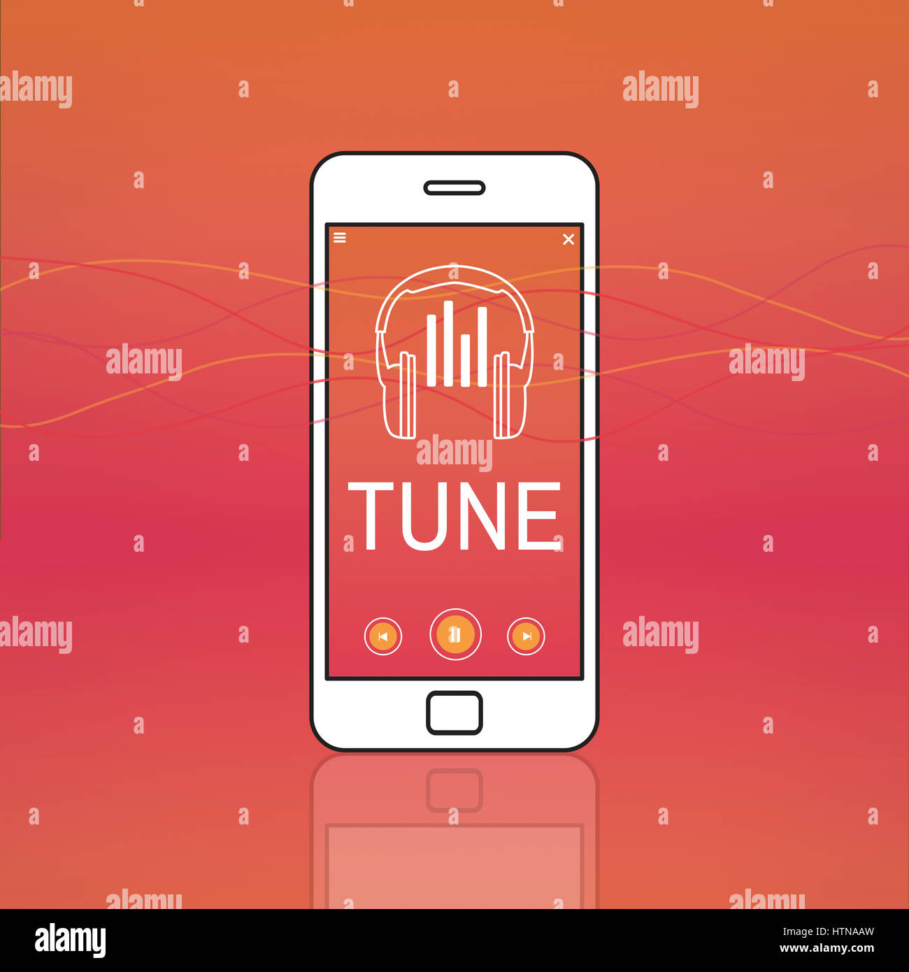 Digital media music streaming hi-res stock photography and images - Alamy