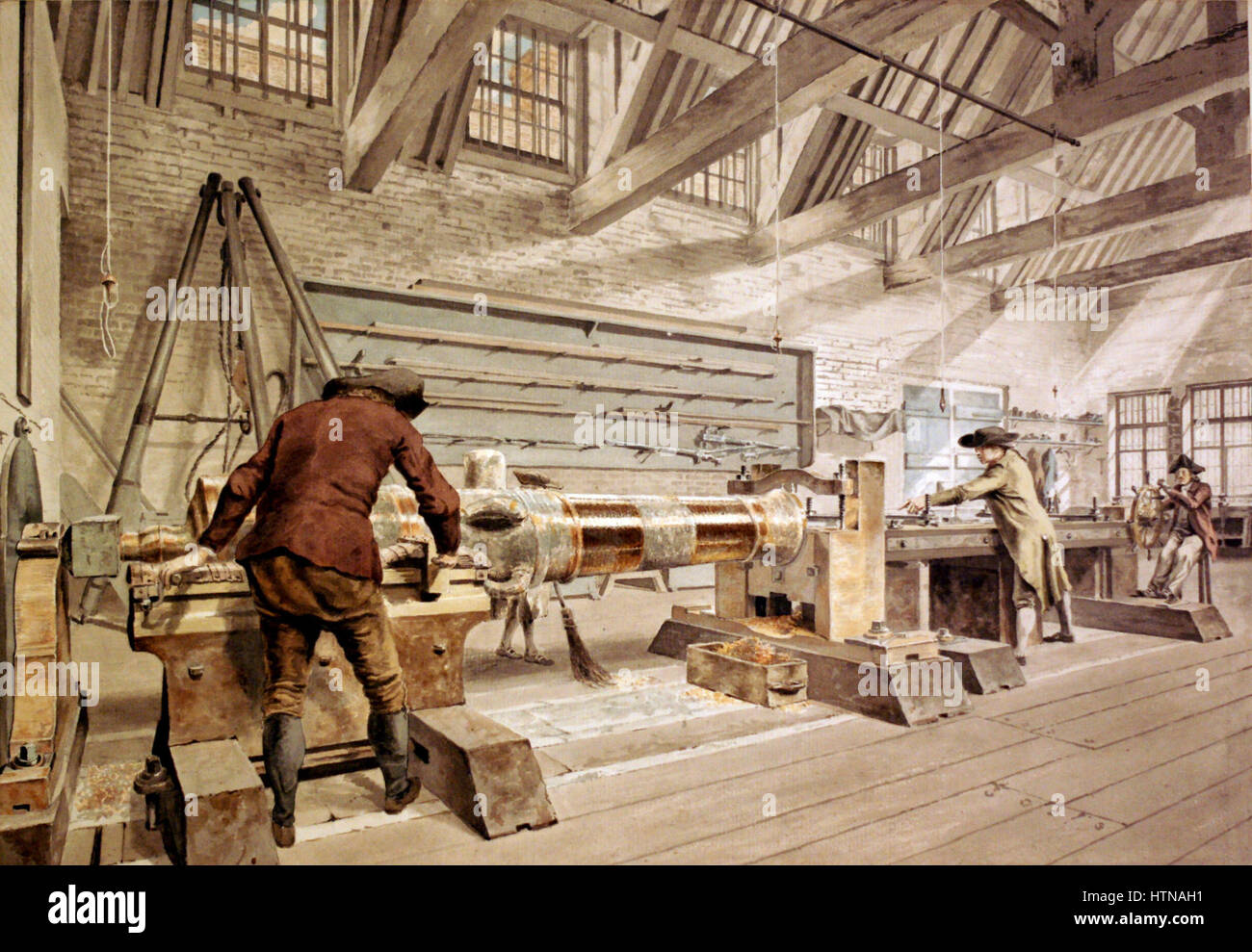 Jan Verbruggen Foudary Drawing 47 Horizontal Boring Machine (cropped ...