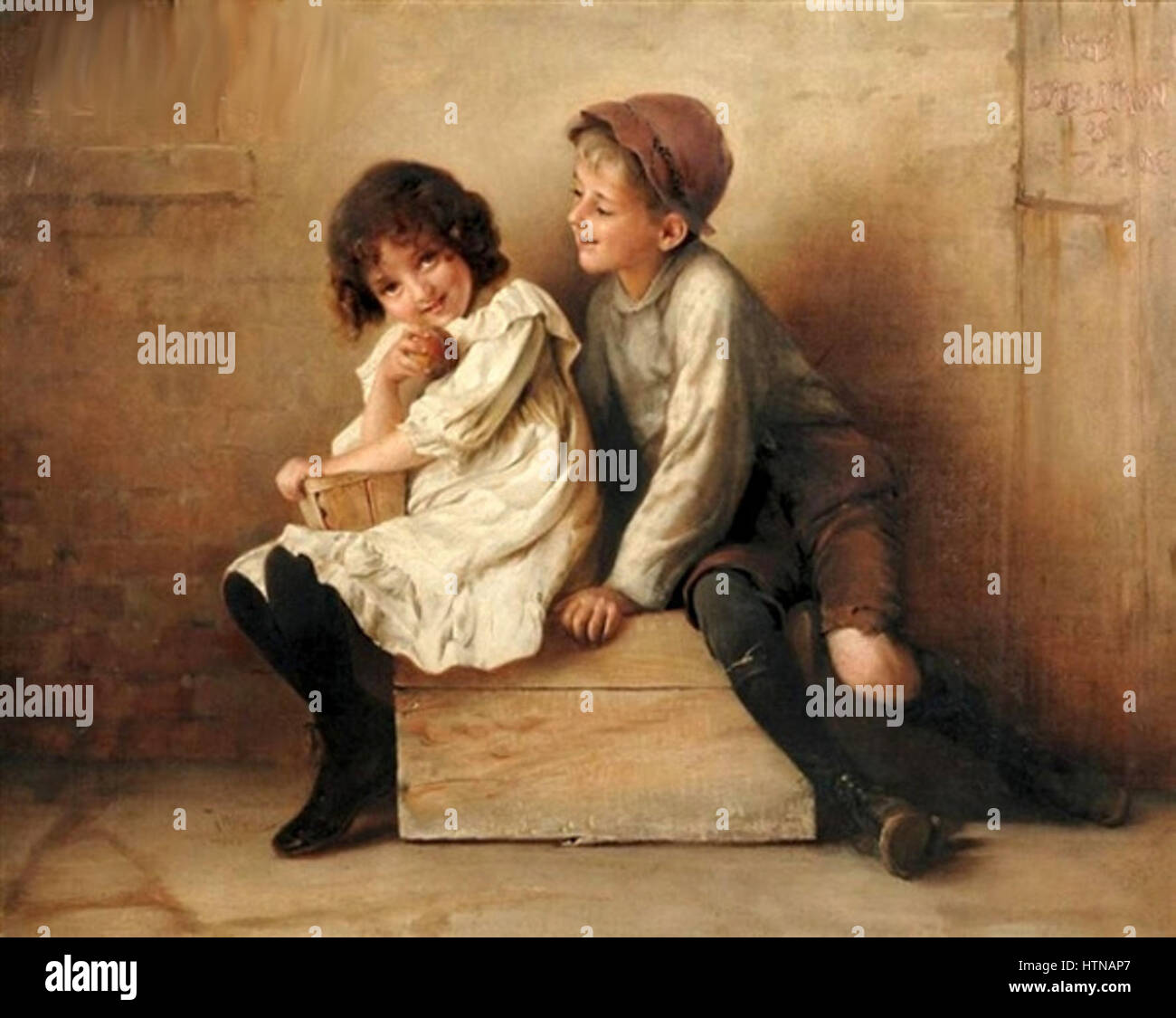 Karl Witkowski - The Temptation of Adam, 1905 Stock Photo - Alamy