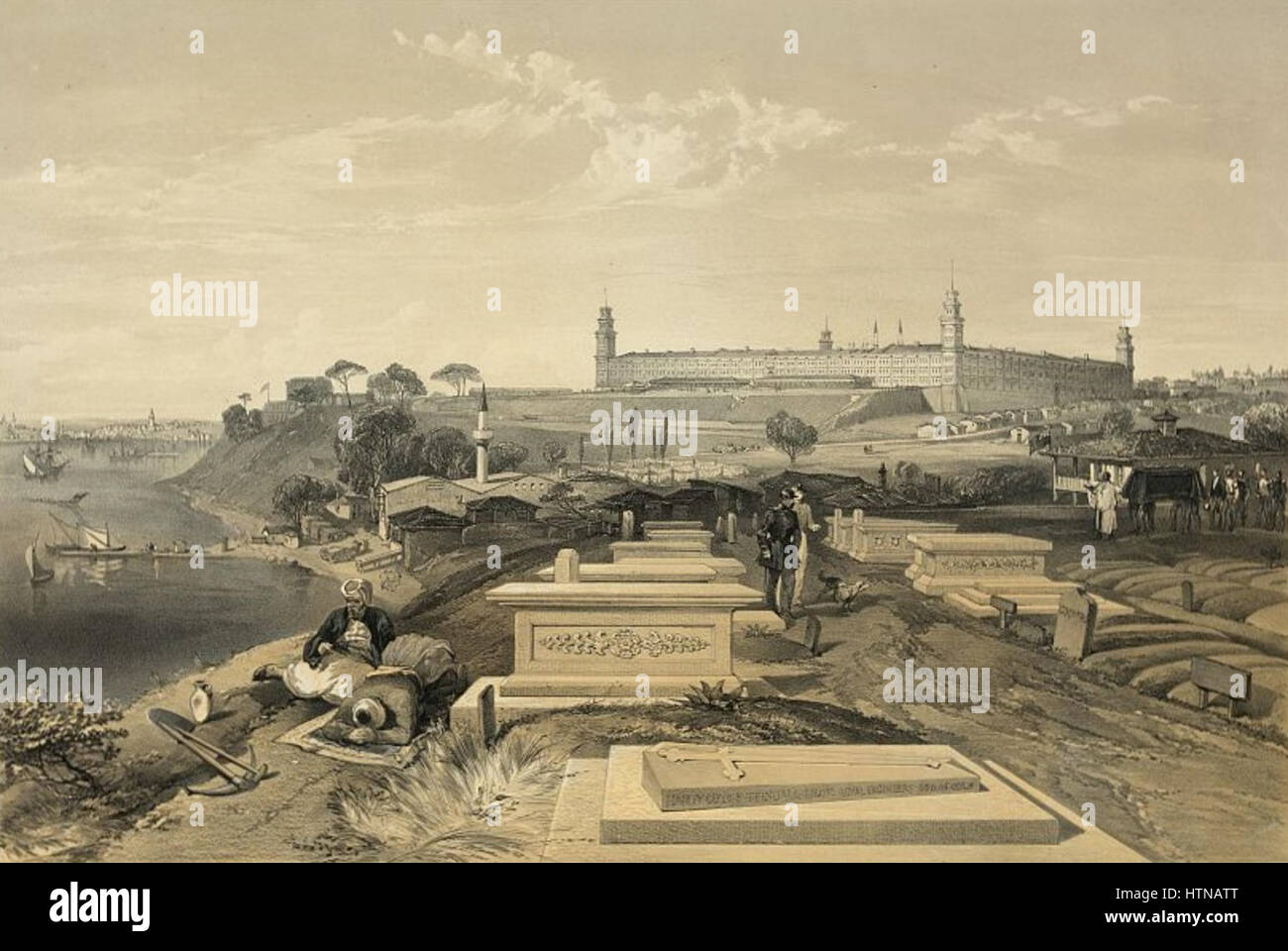 The cemetery at scutari hi-res stock photography and images - Alamy