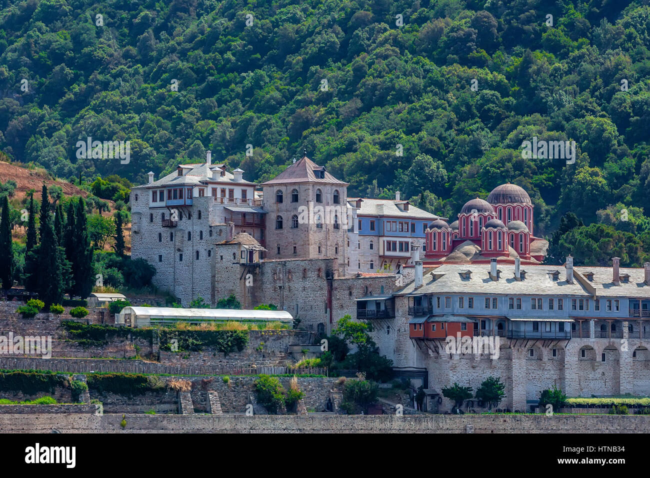 Mount athos monasteries hi-res stock photography and images - Alamy