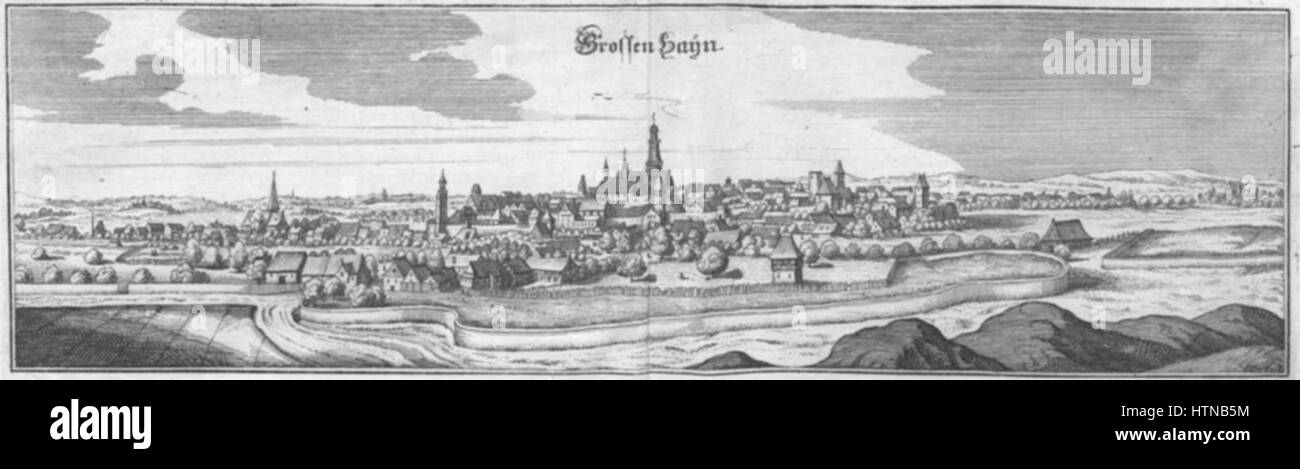 Grossen Han, an engraving by Merian, features a detailed portrayal of ...