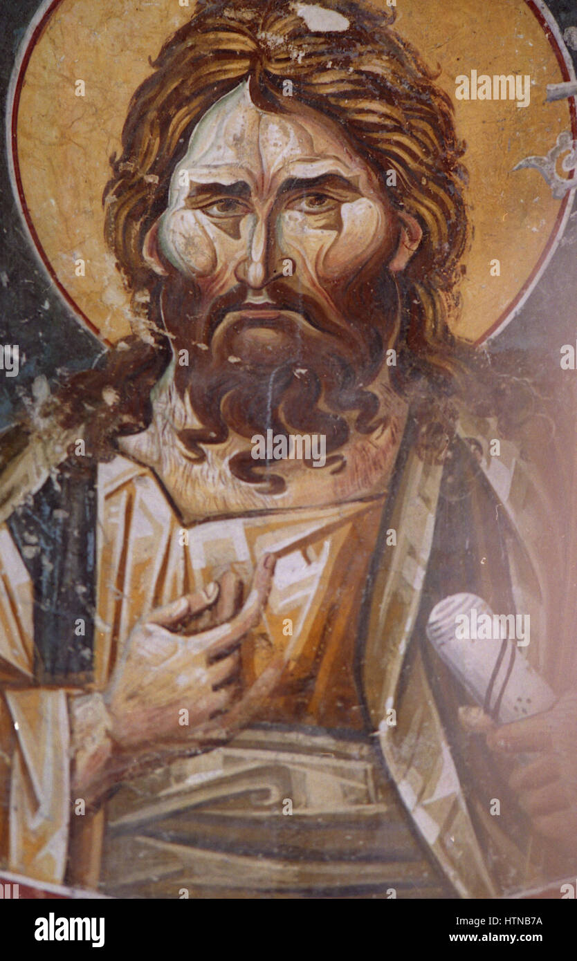 The Church of the Theotokos Peribleptos in Ohrid features several ...