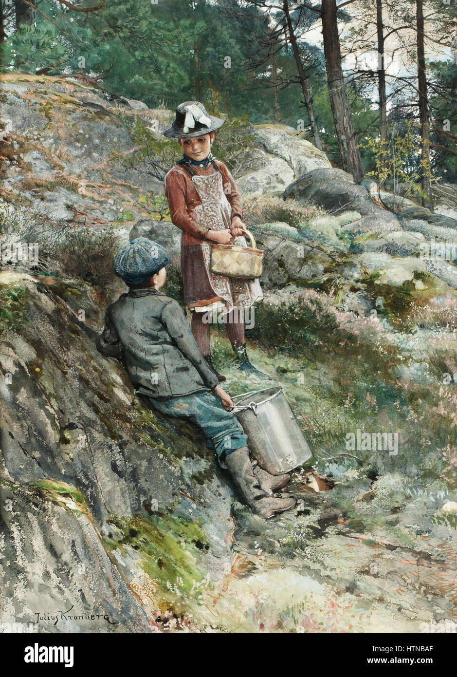 Julius kronberg hi-res stock photography and images - Alamy