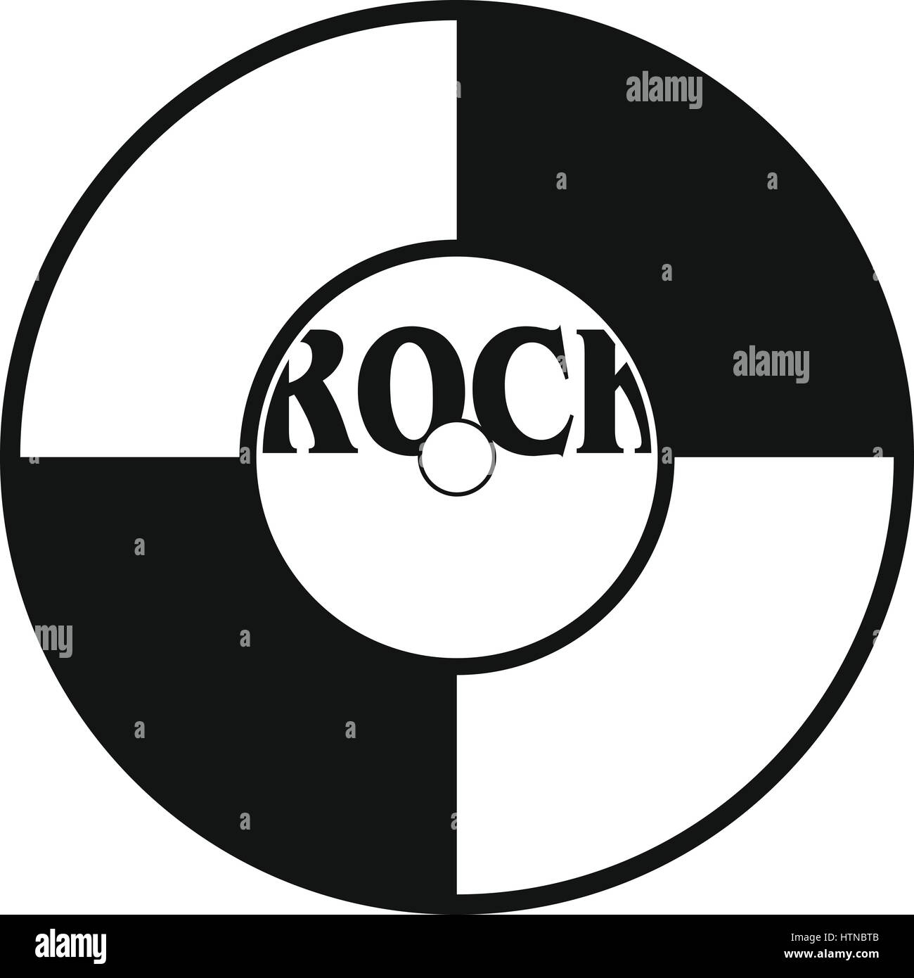 Vinyl icon. Simple illustration of vinyl vector icon for web Stock ...