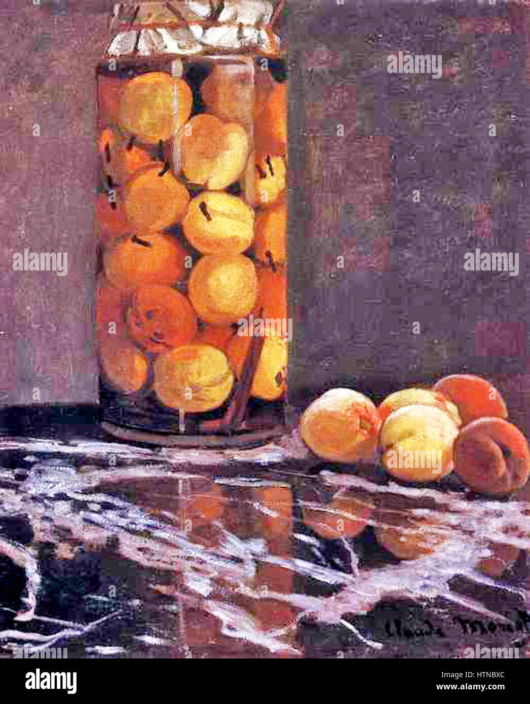 Claude Monet's 'Glas-Pijen' features his signature Impressionist ...