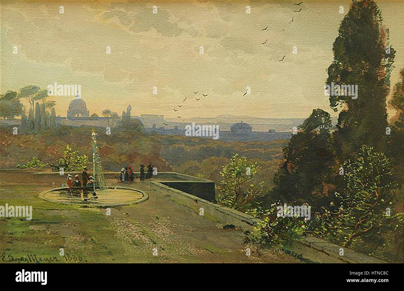 Rome Edgar Meyer Stock Photo - Alamy