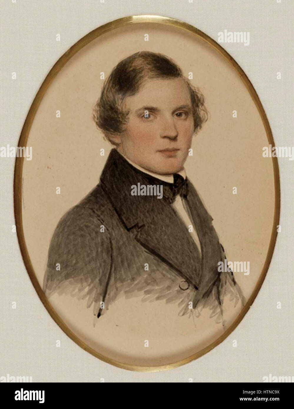 This portrait of Samuel Hall Gregory, painted by Alvan Clark in the ...