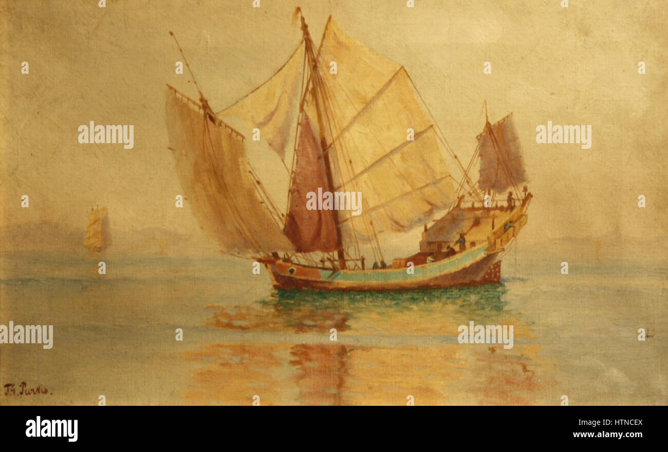 Hong kong historical painting hi-res stock photography and images - Alamy