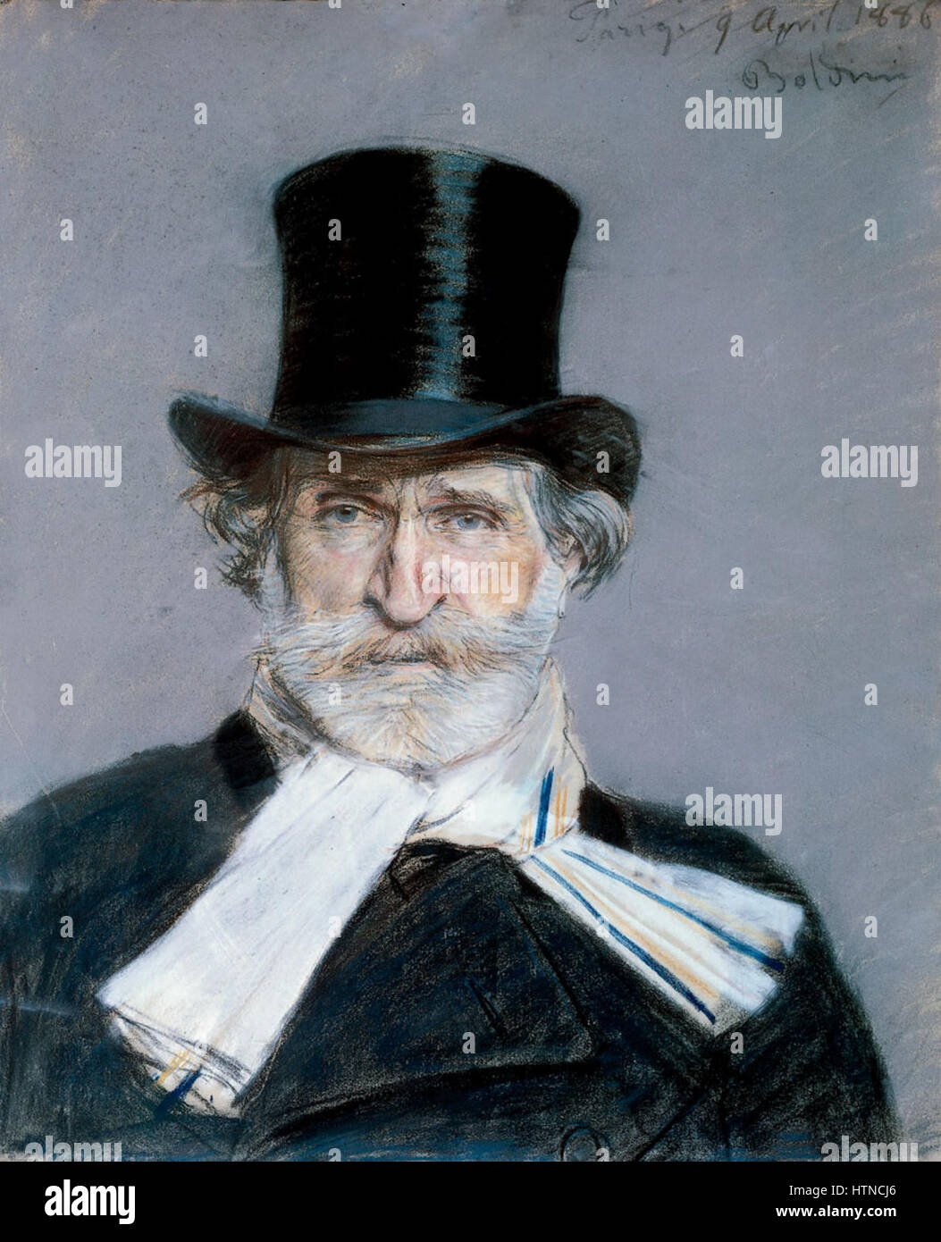 Verdi by Giovanni Boldini Stock Photo - Alamy