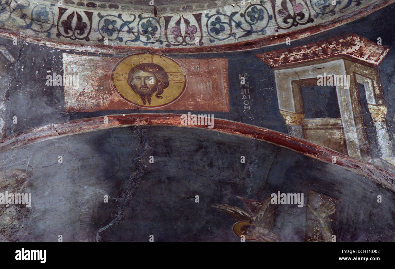 The paintings in the Church of the Theotokos Peribleptos of Ohrid ...