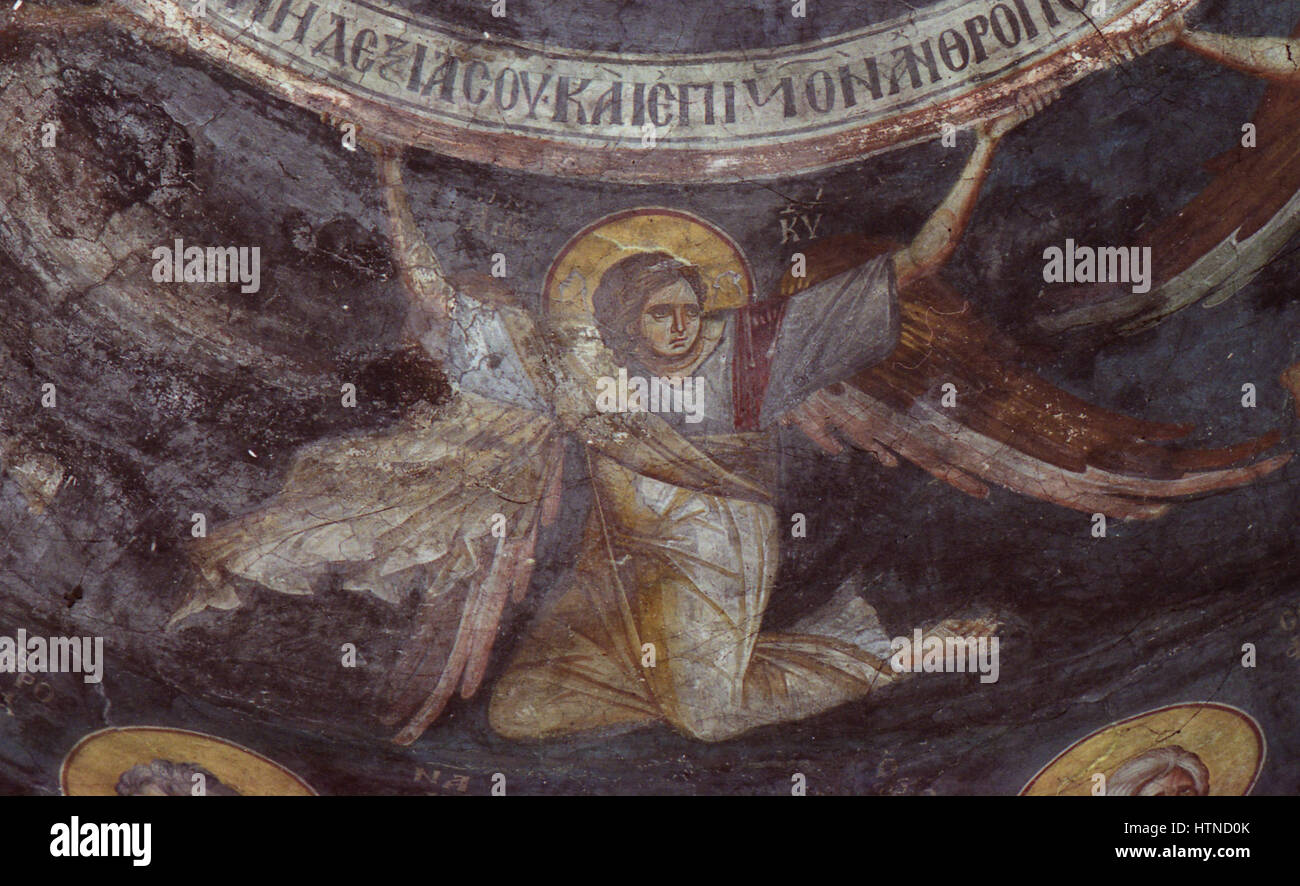 The Church of the Theotokos Peribleptos in Ohrid contains important ...