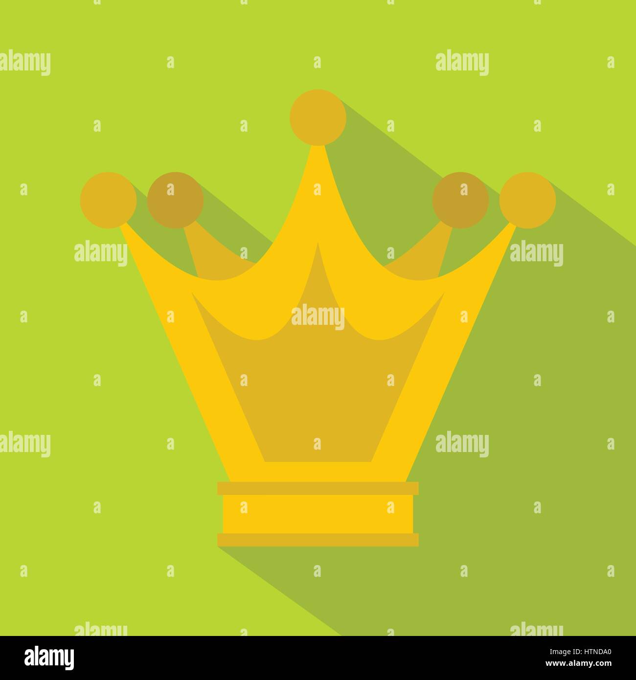 Princess crown icon. Flat illustration of princess crown vector icon ...