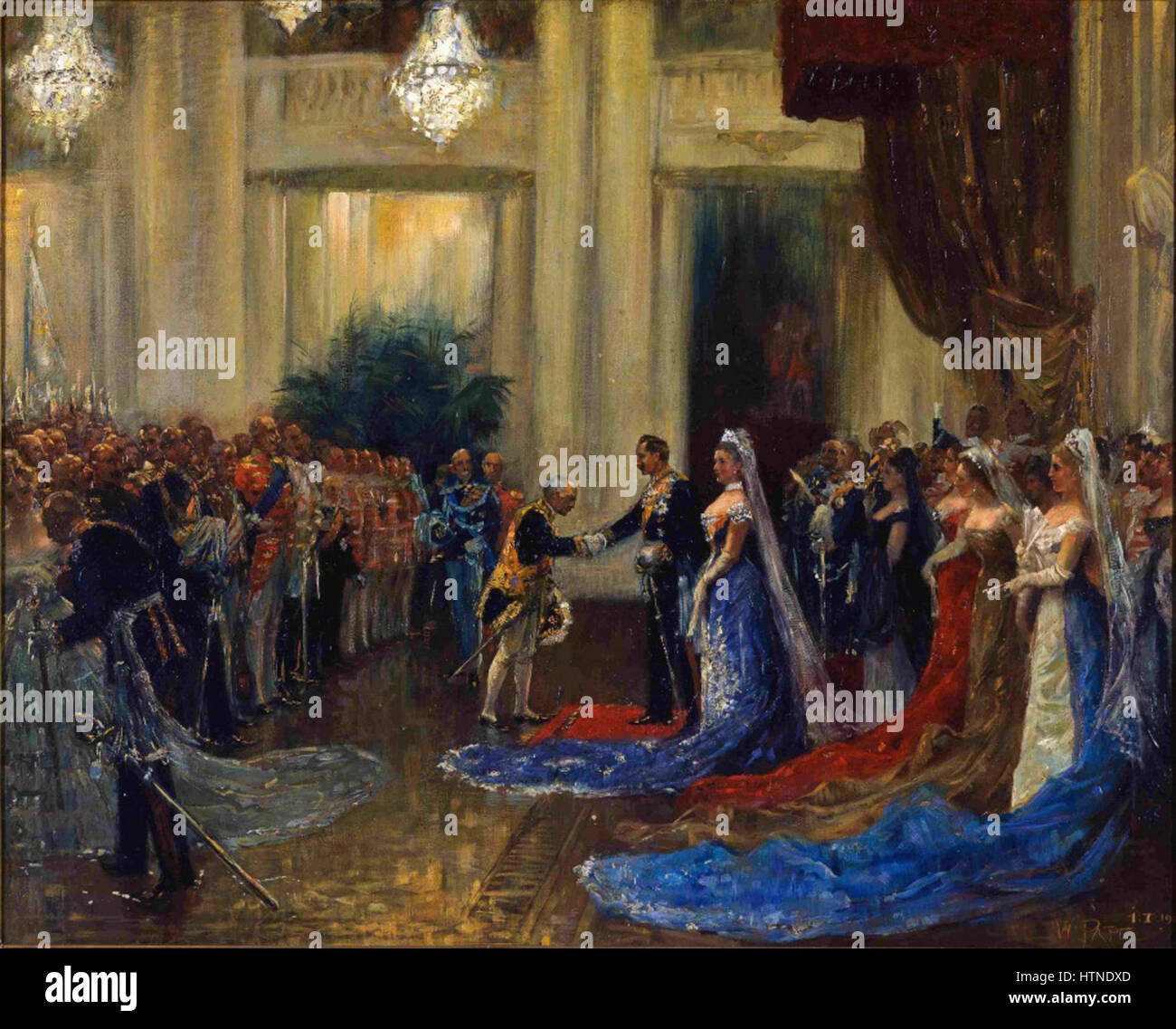 Kaiser Wilhelm Ii Painting High Resolution Stock Photography and Images ...