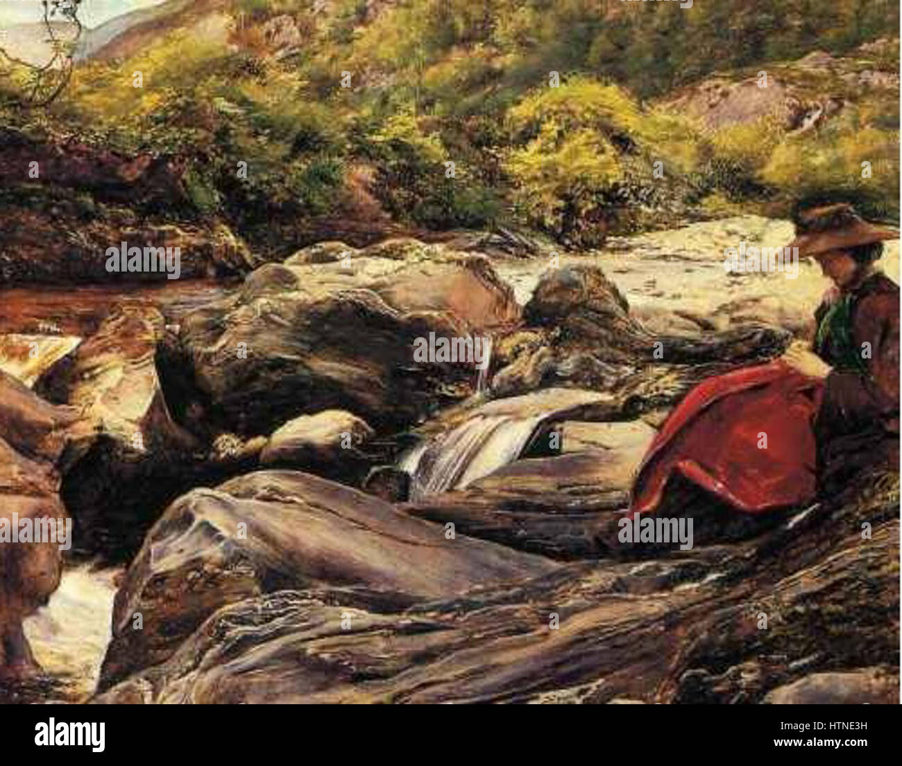 'Glenfinlas' by John Everett Millais is a landscape painting that portrays a Scottish scene ...