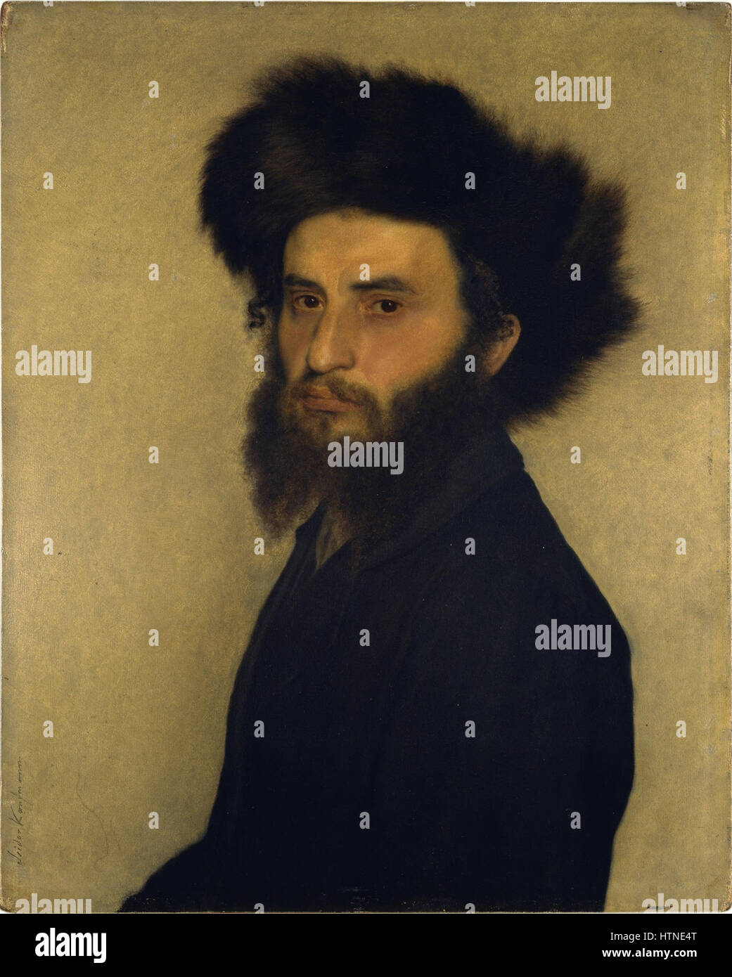 Old jewish man painting hi-res stock photography and images - Alamy