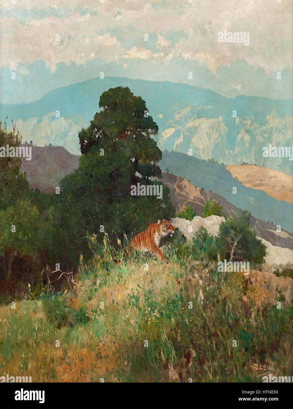 Mountain scale depiction hi-res stock photography and images - Alamy