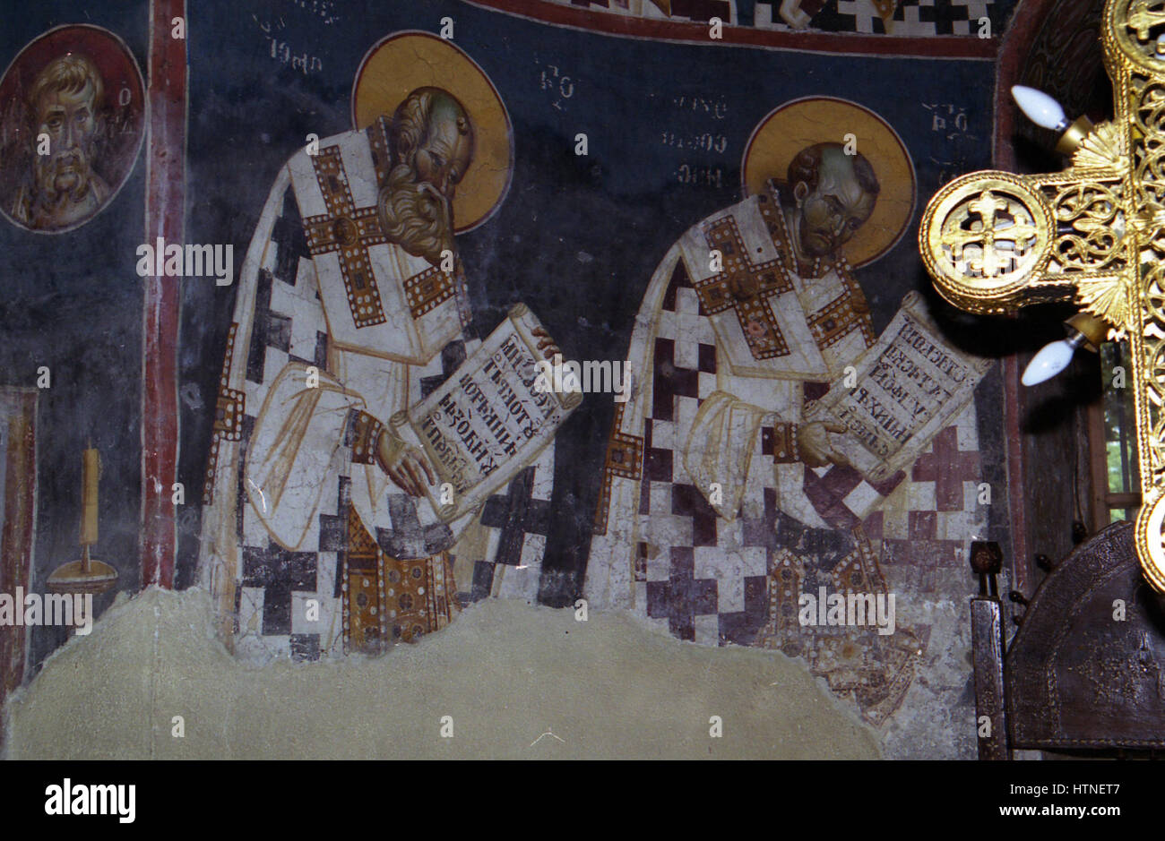 The paintings in the Church of the Theotokos Peribleptos of Ohrid are ...