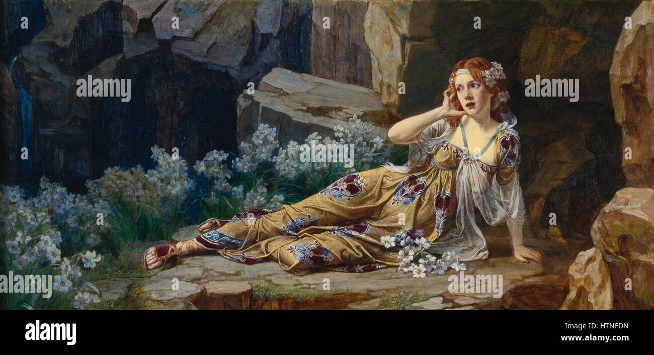 Talbot Hughes - Echo - 1900 Stock Photo - Alamy