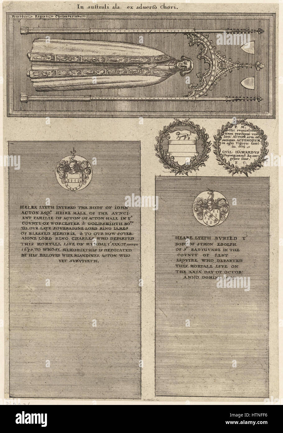 'Acton and Edolph (monument)' is a monument featuring two figures ...