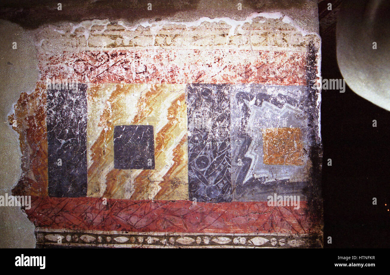 The paintings in the Church of the Theotokos Peribleptos in Ohrid are ...