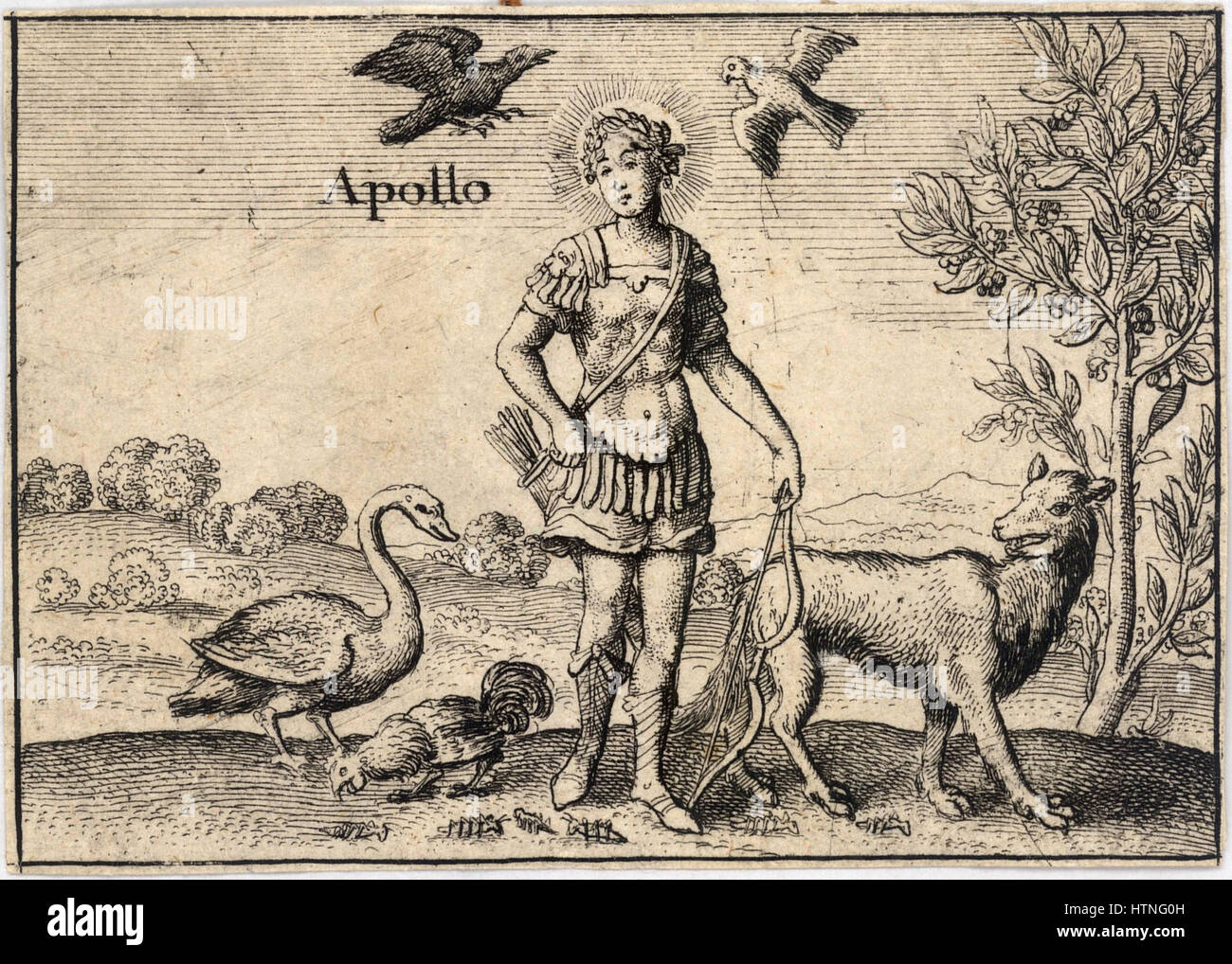 Apollo etching hi-res stock photography and images - Alamy