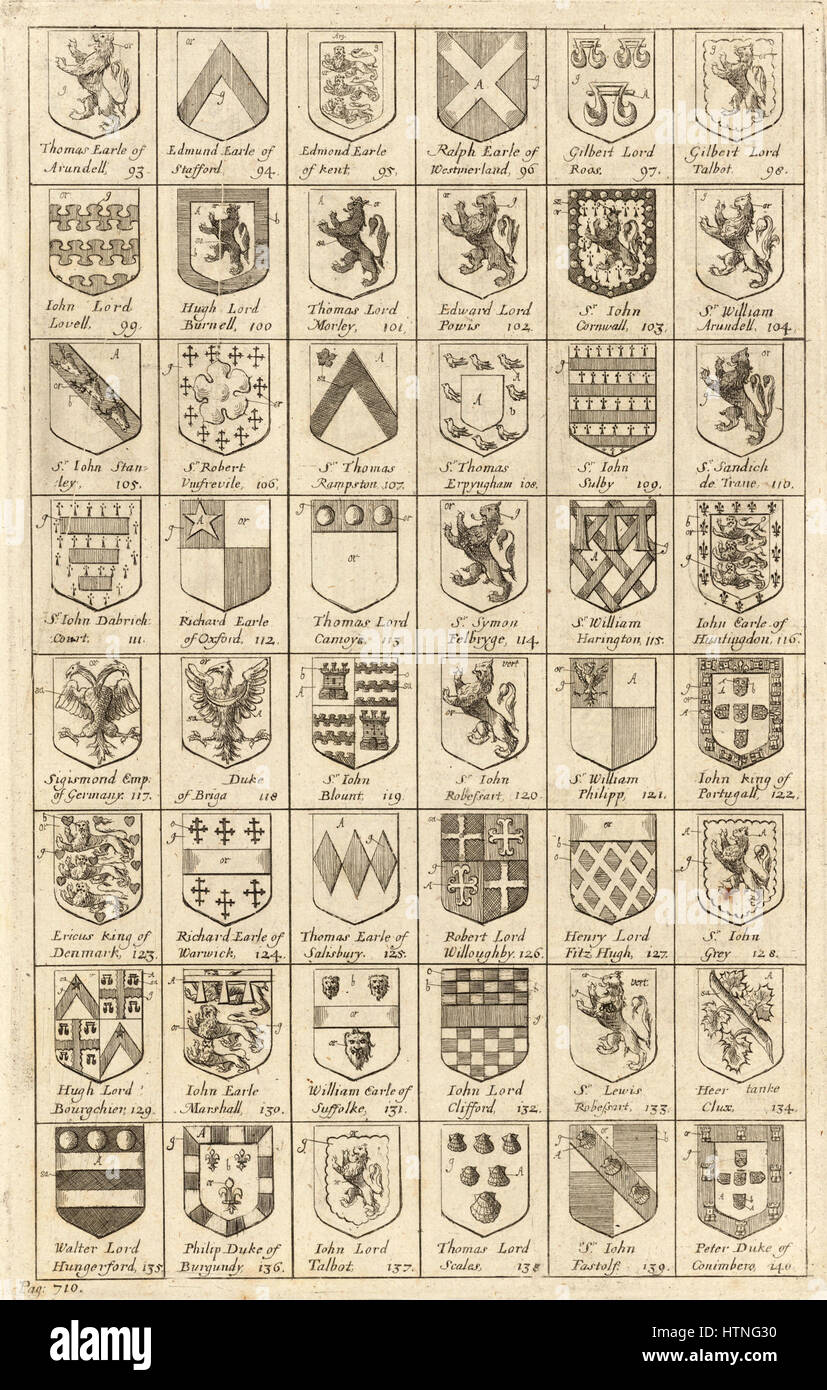 Heraldry heraldic english hi-res stock photography and images - Alamy