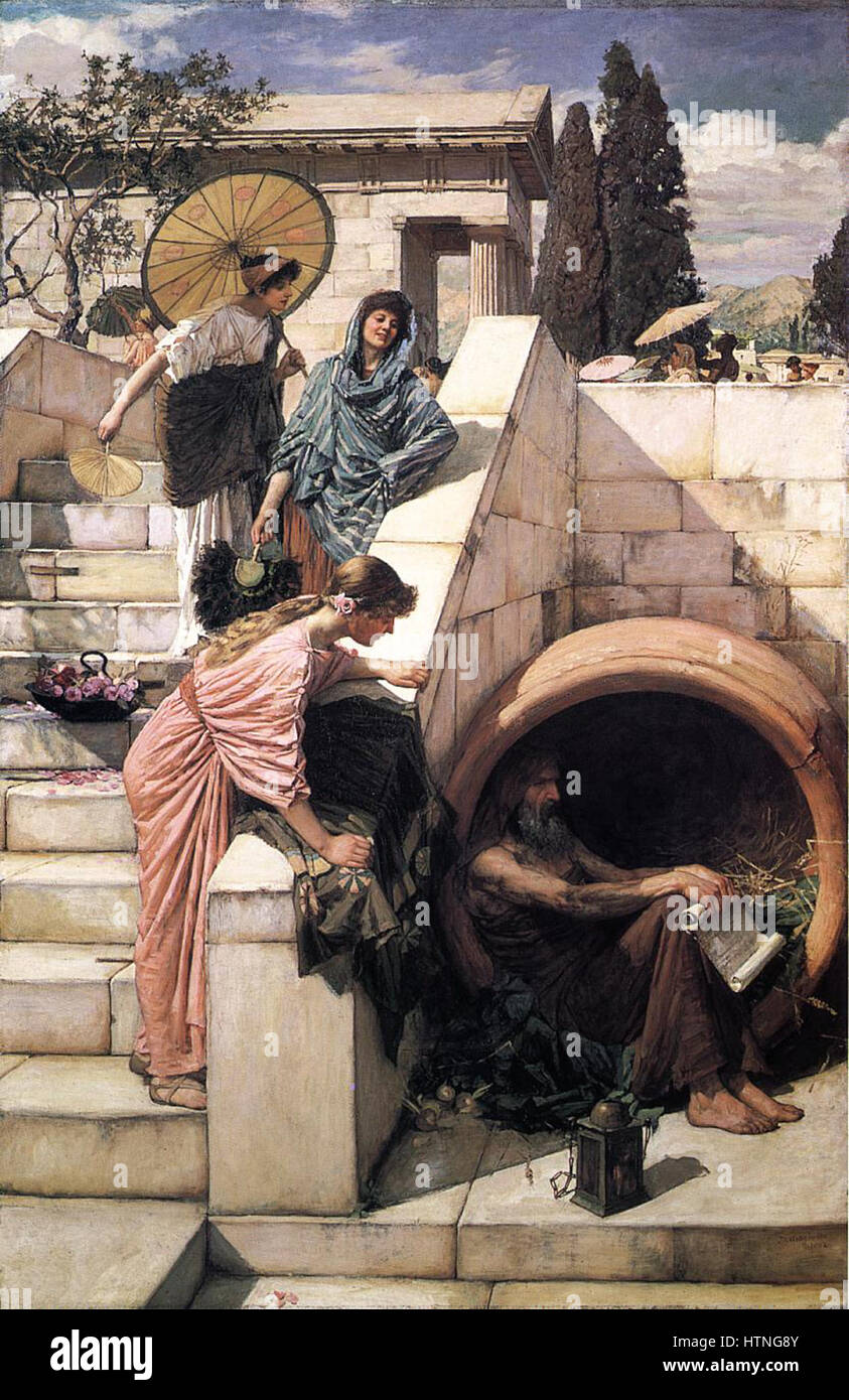 Diogenes artist hi-res stock photography and images - Alamy