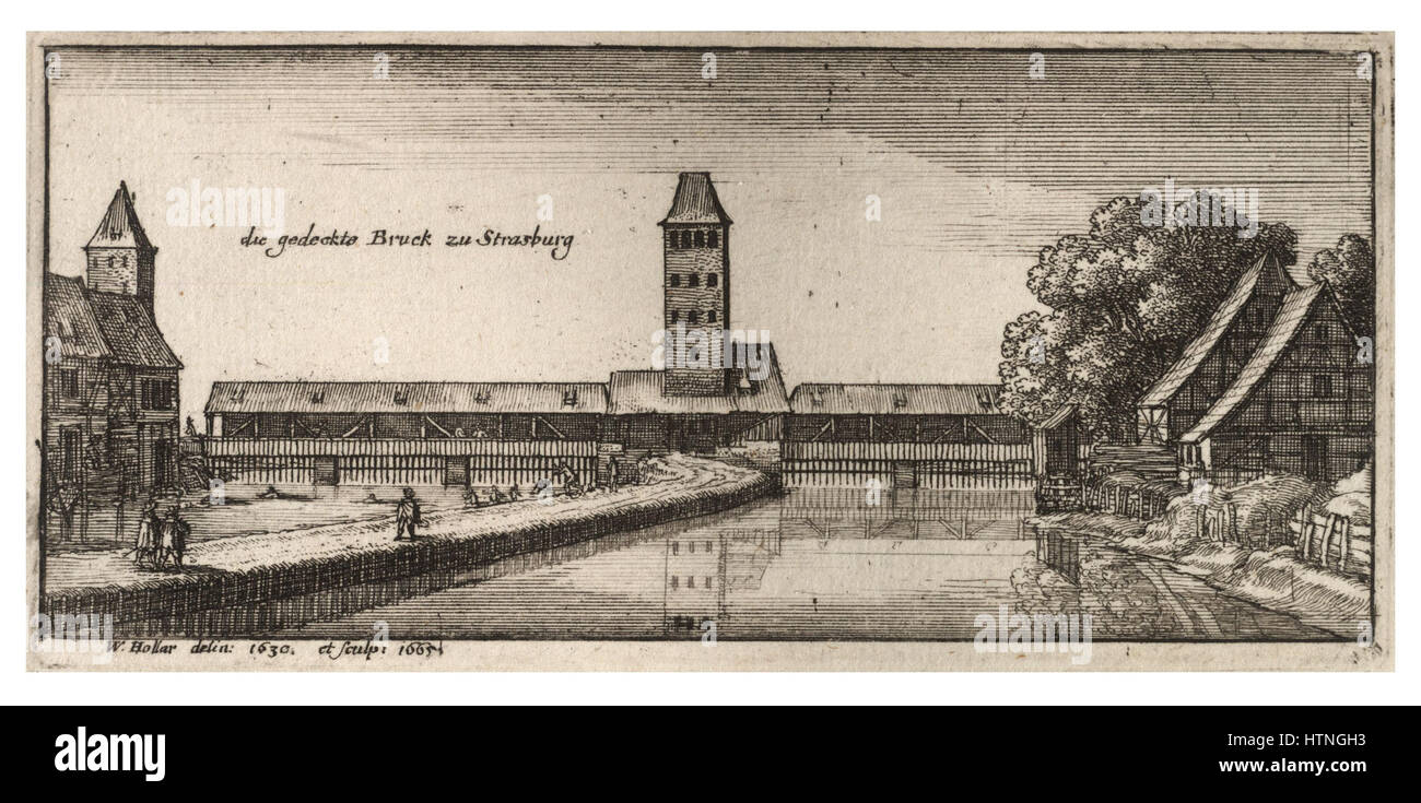 Wenceslas Hollar - Strasbourg 5 Stock Photo - Alamy