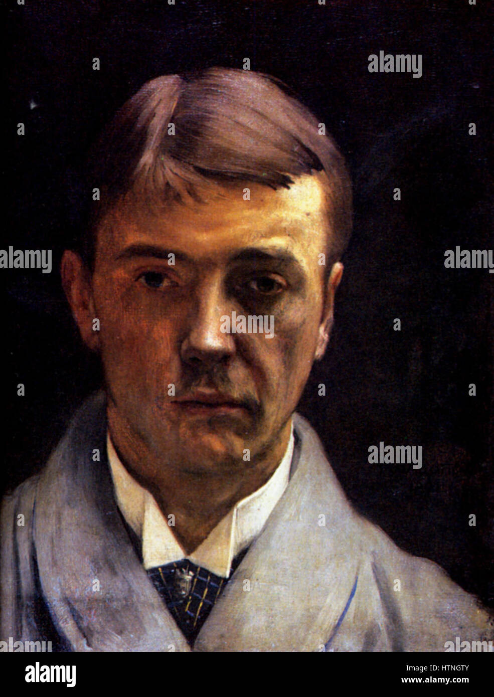 A self-portrait created in 1891, showcasing the artist’s self ...