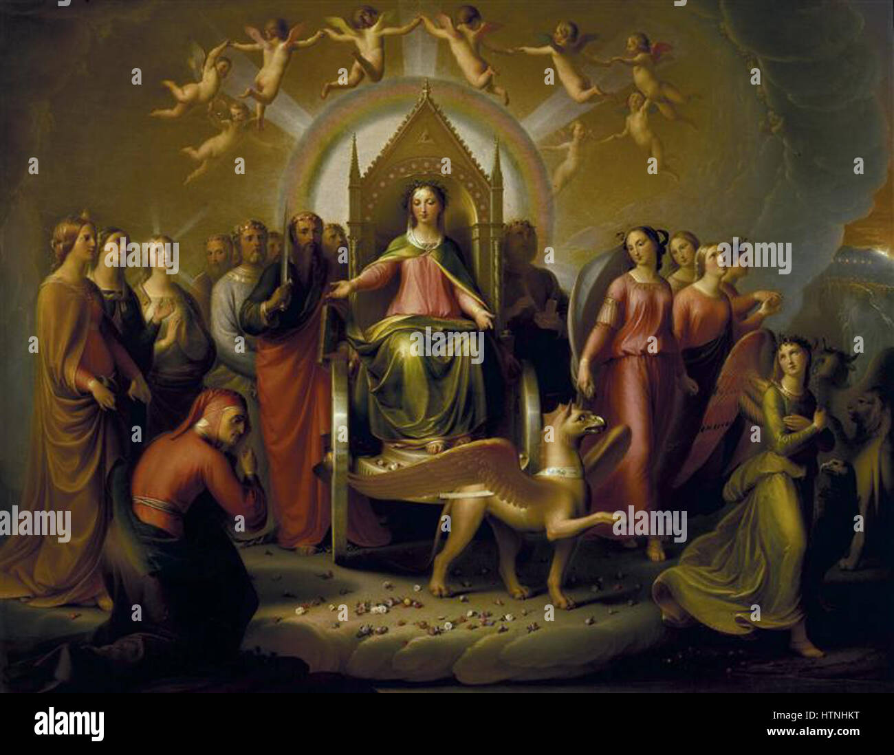 Purgatory painting hi-res stock photography and images - Alamy