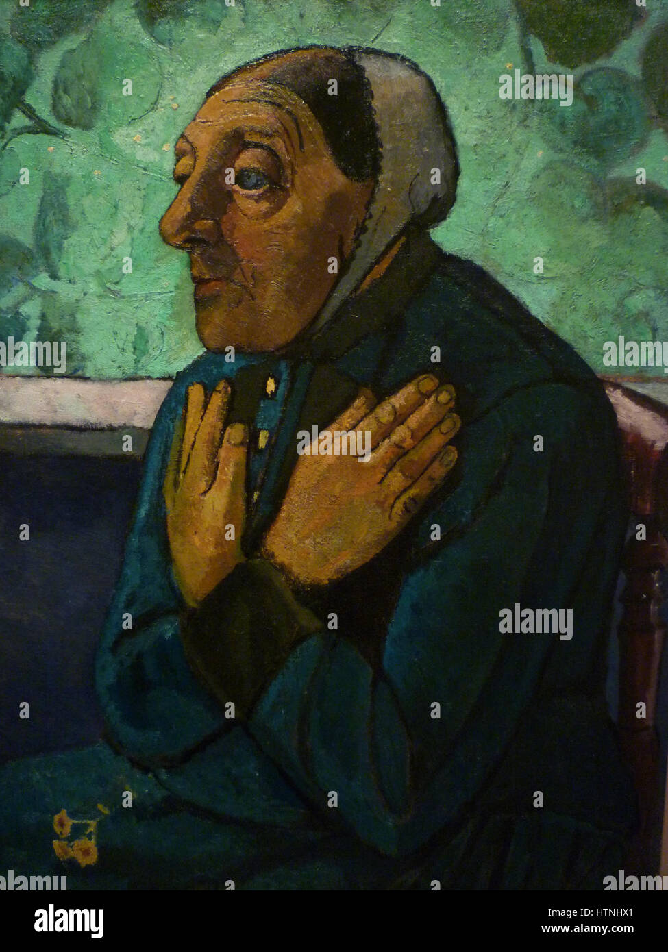 Paula Modersohn-Becker - Old Peasant Woman (c1905 Stock Photo - Alamy