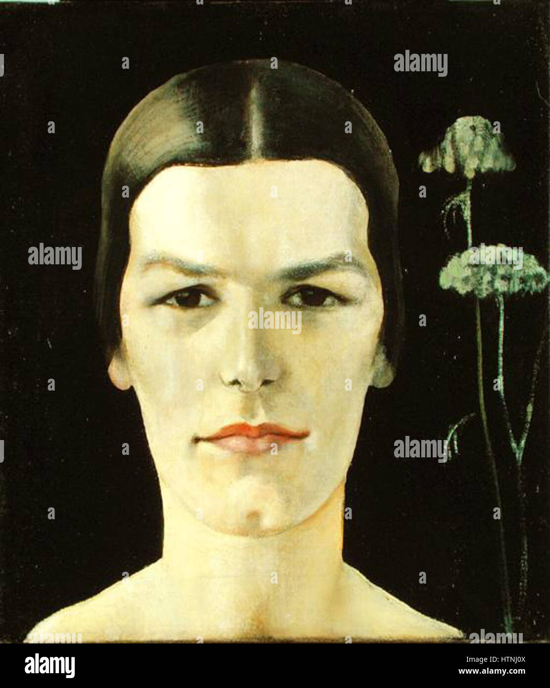 This self-portrait is an expression of the artist's introspection and ...