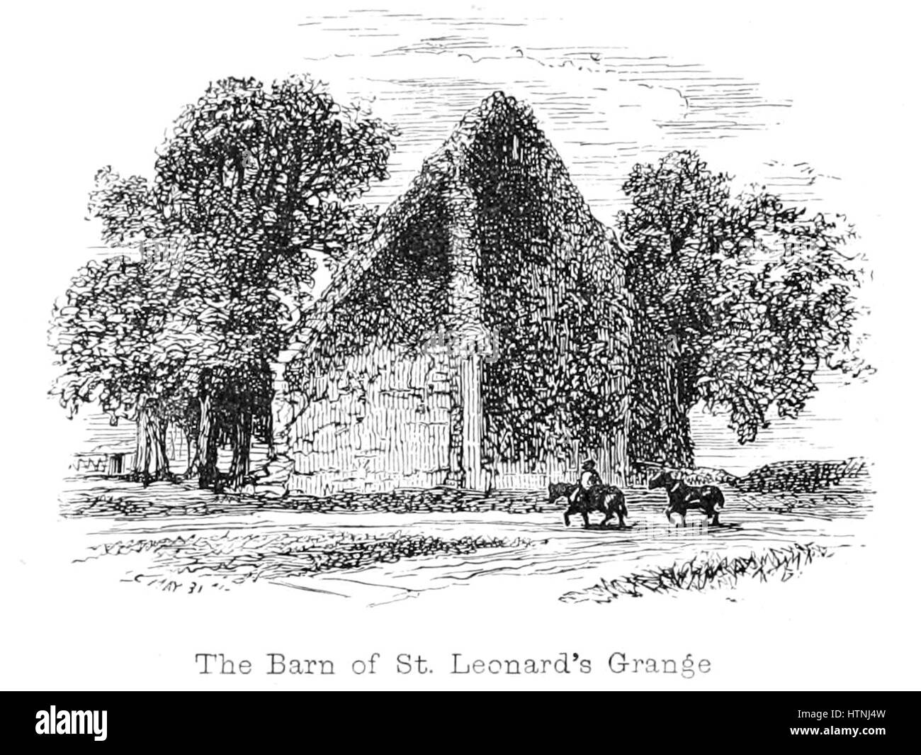 The New Forest its history and its scenery - page 070a Stock Photo - Alamy