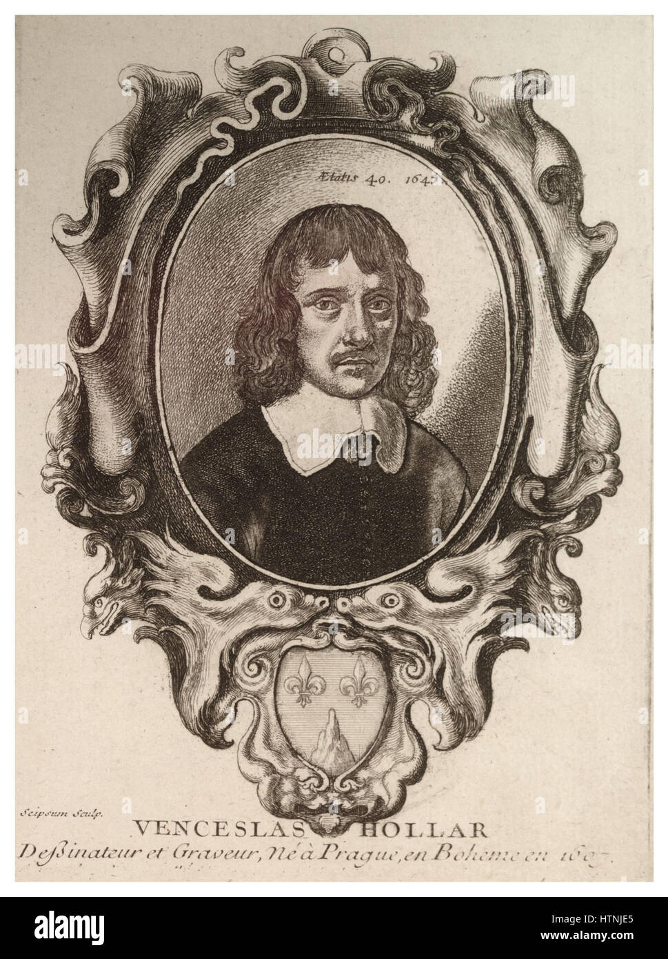 Hollar etching hi-res stock photography and images - Alamy