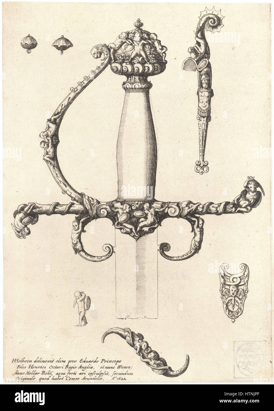 Ornamental sword hilt hi-res stock photography and images - Alamy