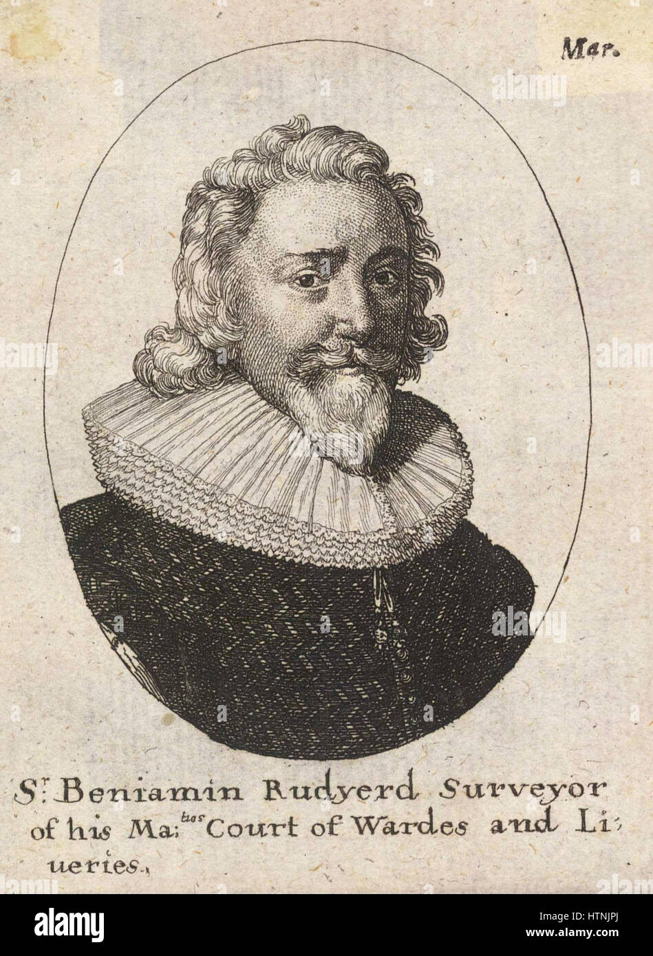 Wenceslas Hollar - Sir Benjamin Rudyerd Stock Photo - Alamy