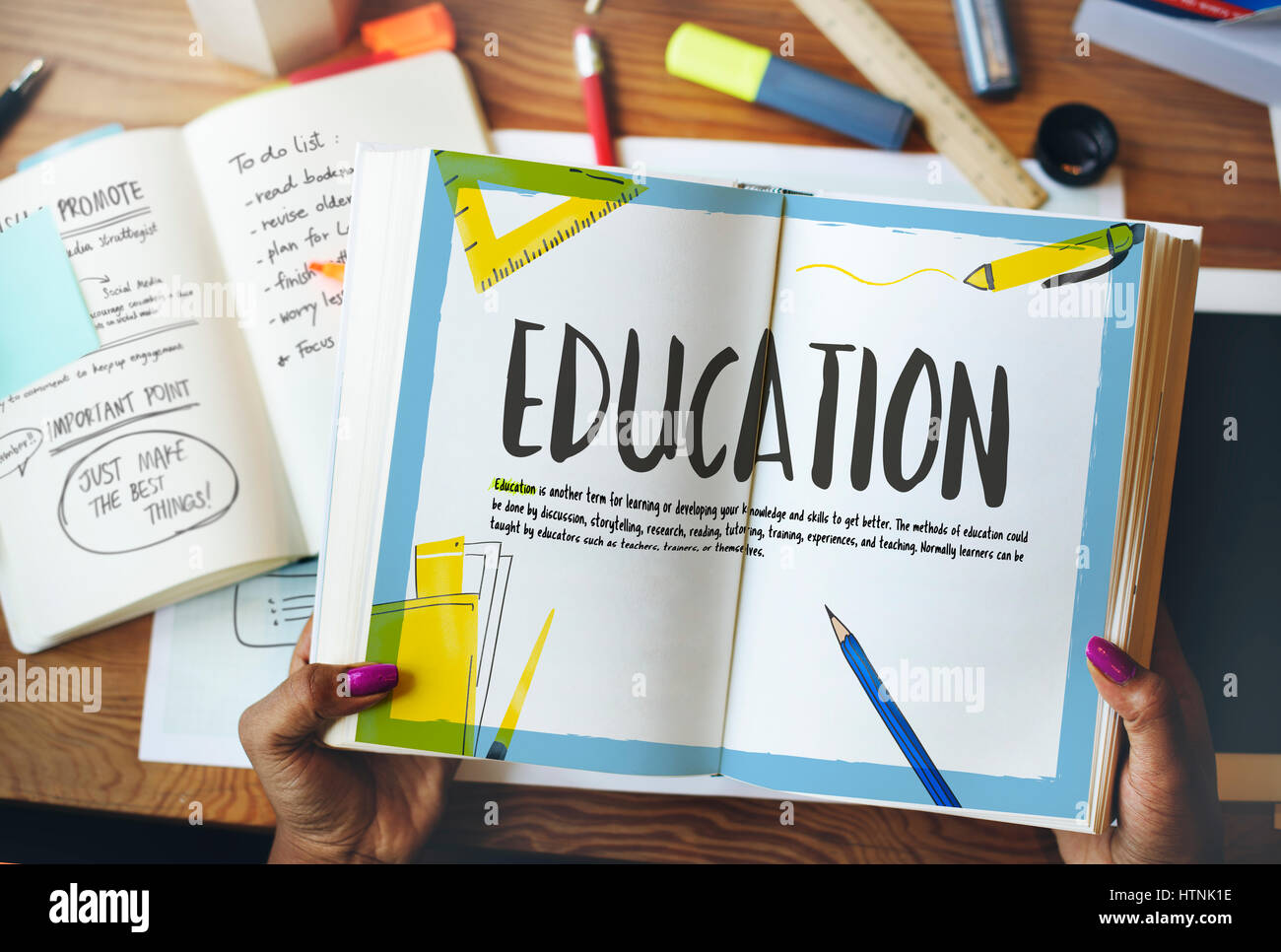 School Knowledge Learning Academics Study Stock Photo - Alamy