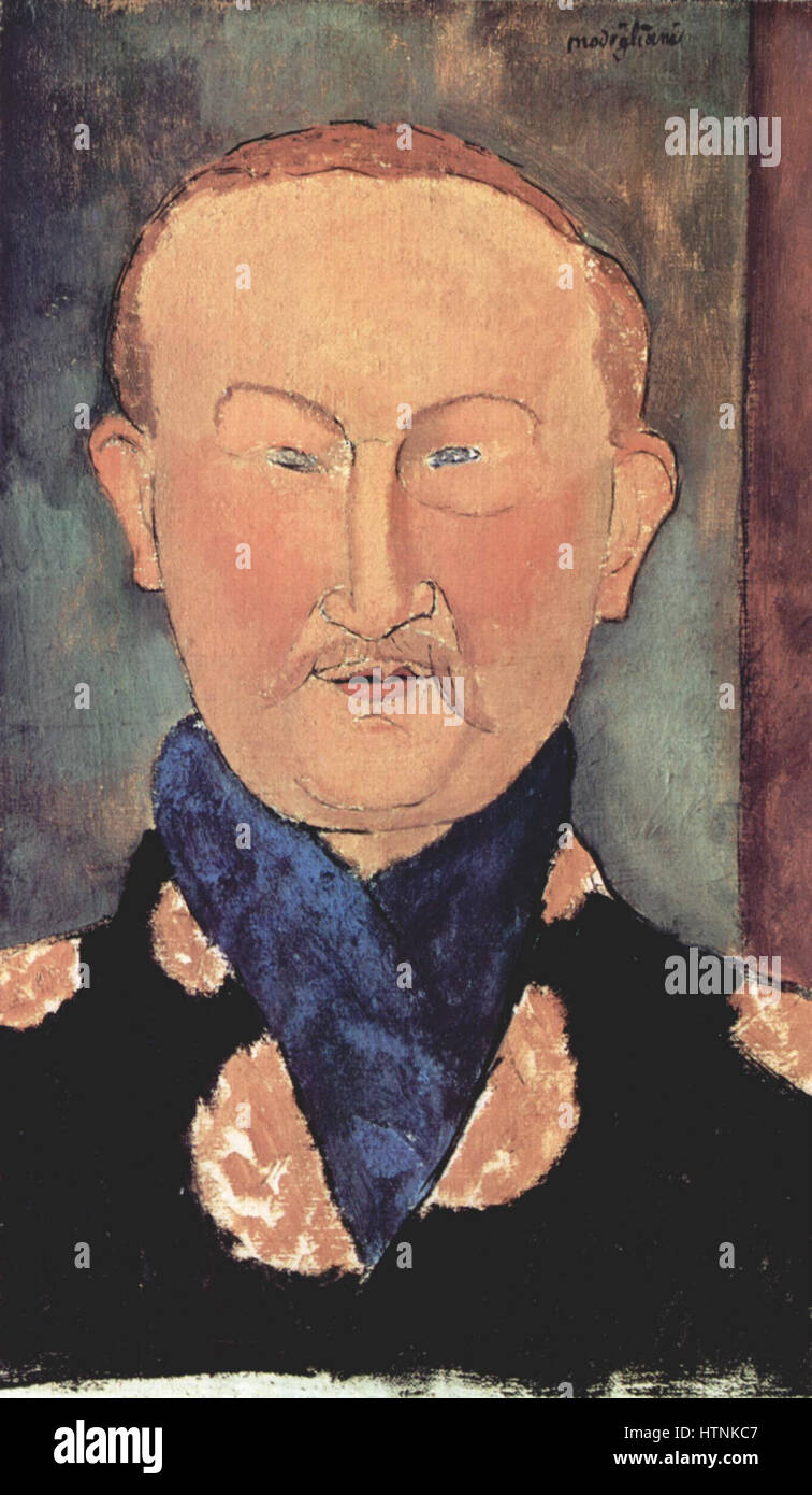 Amedeo Modigliani's painting '041' captures the artist's signature ...