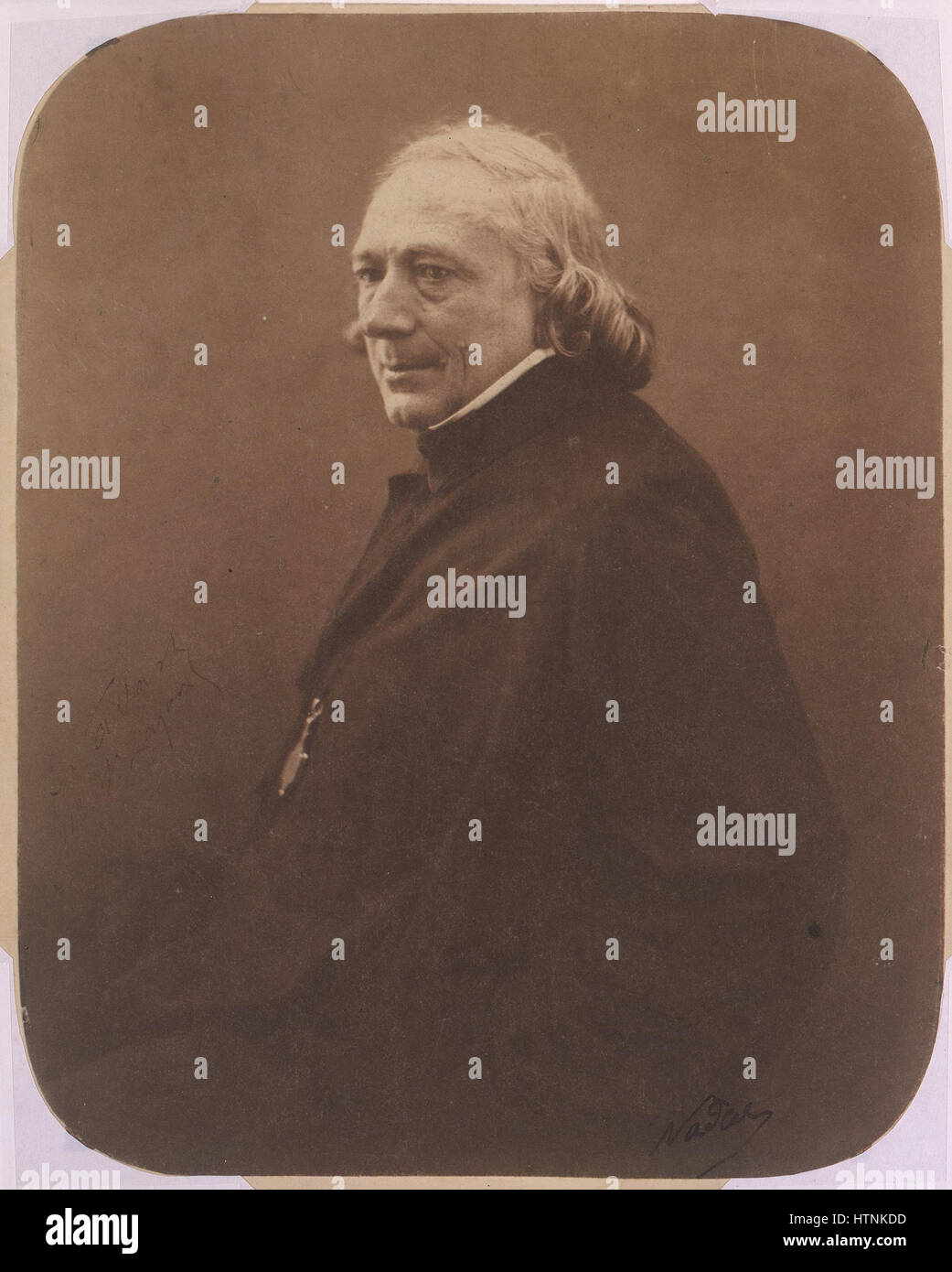 Charles Philipon by Nadar Stock Photo - Alamy
